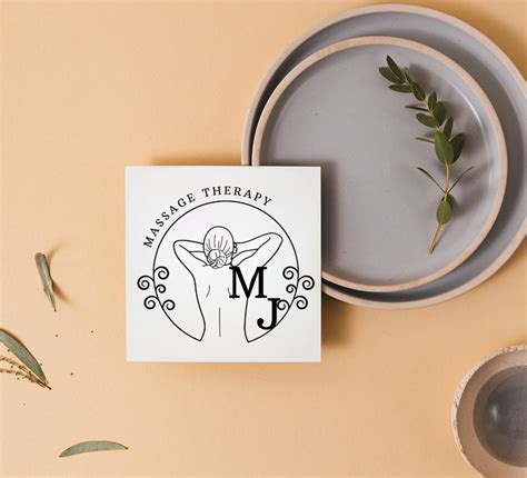 Massage Logo Design Canva 6 Customizable Massage Therapy Logos Masseur