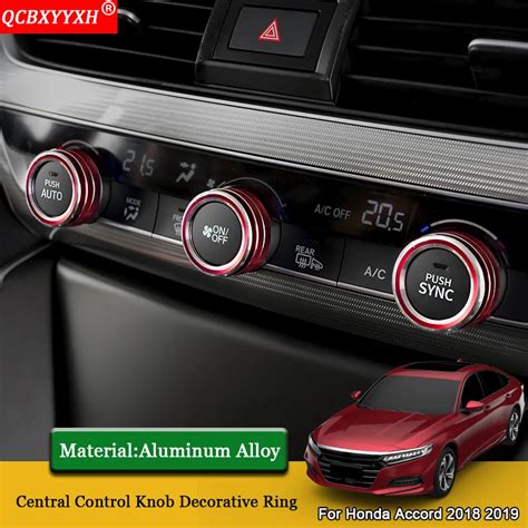 QCBXYYXH Car Styling Central Control Air Conditional Control Switch