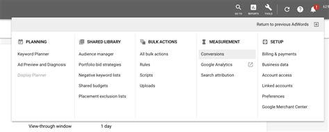 Setup Conversion Tracking In Google Ads