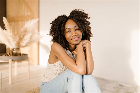 Natural Woman Portrait By Stocksy Contributor Julia Volk Stocksy