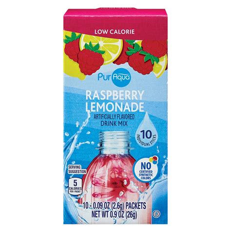 Fit And Active Raspberry Lemonade Flavored On The Go Drink Mix Same Day