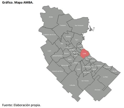 Map Of Amba Argentina Gob Ar