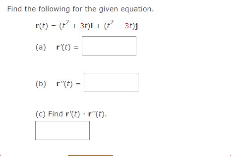 Solved Find Desir T U T And Tu R T U T In Two Chegg Com