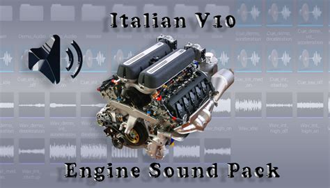 Italian V10 Engine Sound GameDev Market