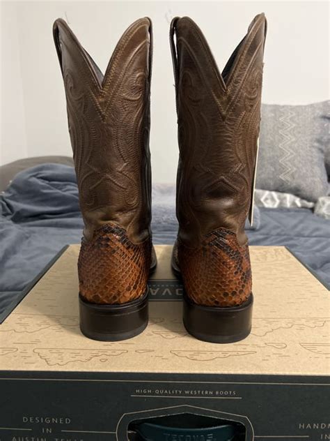 The Blake Saddle Python 450 00 Tecovas Trading Post