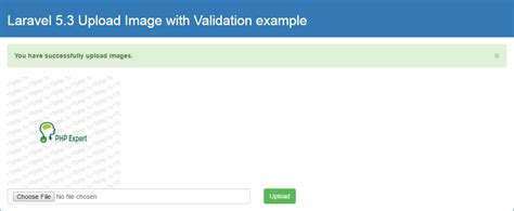 Laravel 53 Upload Image With Validation Example Expertphp