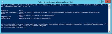 Active Directory Objecten Herstellen Manageengine