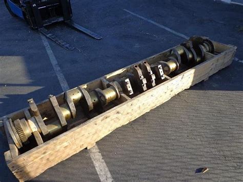 Used Rebuilt Cat G399 Crankshaft Pn 6l 7500 For Sale At Compression Source