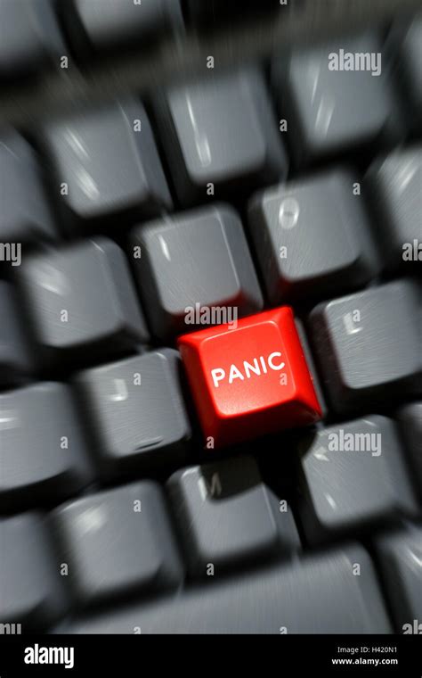 Computer Keyboard Detail Panic Button Computer Keyboard Button