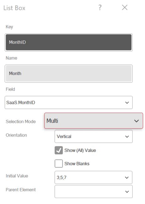 How To Work With Initial Values When Working With Dashboards
