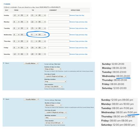 Midnight Displaying As 1100 Pm When Using 12 Hour Display Formatter 3374715