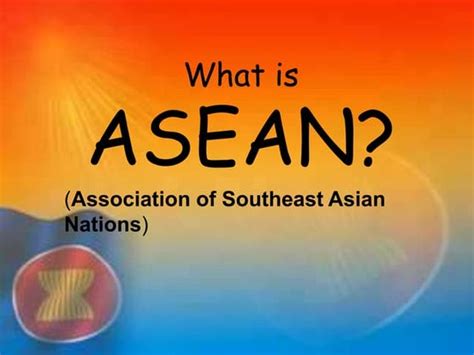 The Asean Structure Ppt
