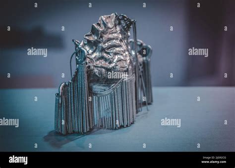 Object Printed On Metal 3d Printer Dental Crowns Printed In Laser