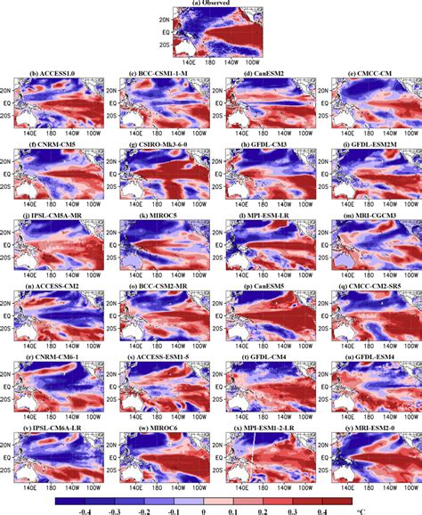 Sea Surface Temperature Anomaly SSTA Over Pacific Ocean During El