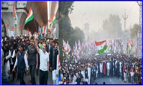 इस खबर में पढ़ें देश की राजधानी में पहुंची राहुल गाँधी की भारत जोड़ो