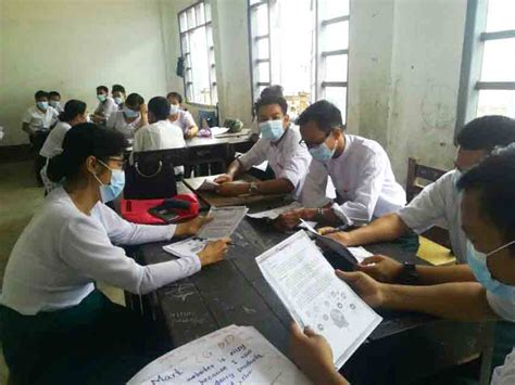 ကျောက်ဖြူမြို့တွင် အခြေခံပညာအထက်တန်းအဆင့် သင်ရိုးသစ် Grade 11 မြို့နယ်အဆင့် ဆင့်ပွားသင်တန်း