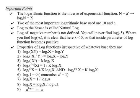 Mathematics Plus Logarithms