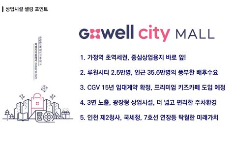 셀링포인트 루원지웰시티 모델하우스