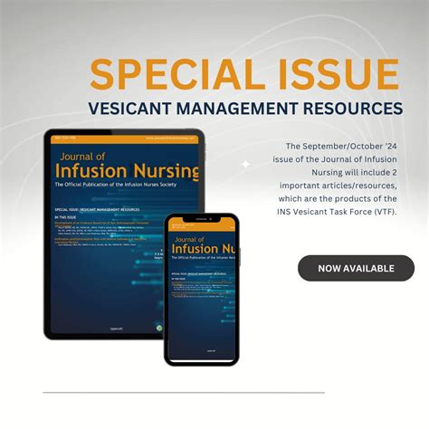 Infusion Nurses Society On Linkedin The Journal Of Infusion Nursing
