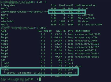 how to increase ubuntu 22 04 disk size vm running in proxmox