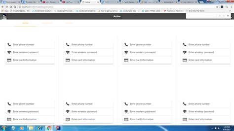 Css Ionic Cards With Ng Repeat With Spaces Between Them Stack Overflow