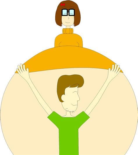 Shaggy Is Hugging Velmas Huge Belly By Angrysignsreal On Deviantart