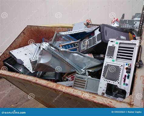 Computer Scrap Stock Photo Image Of Renewal Boards 59555564