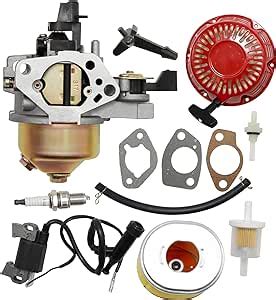 Amazon Zreneyfex GX240 GX270 Carburetor Recoil Starter Igniton