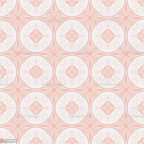 원활한 배경 복고풍 정원 자연 원주민 꽃 다마스크 전통 패턴 아트 0명에 대한 스톡 벡터 아트 및 기타 이미지 0명 고대의
