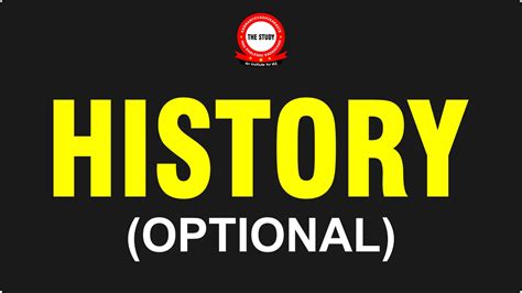 History Optional Syllabus History Optional UPSC Course History Optional Lecture