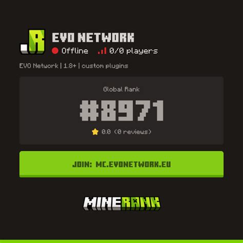 Evo Network Server Ip Reviews And Vote Link Minerank