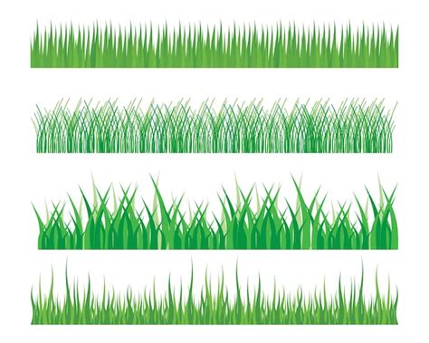 Premium Vector Vector Green Grass Illustration