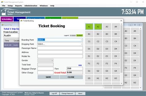 Bus Train Ticket Management System By Linkbirdtech Codecanyon