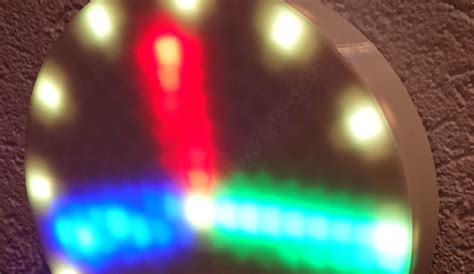 circle full of leds becomes a clock hackaday