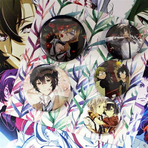 Набор Значков Великий из Бродячих Псов/ Bungou Stray Dogs - купить с ...