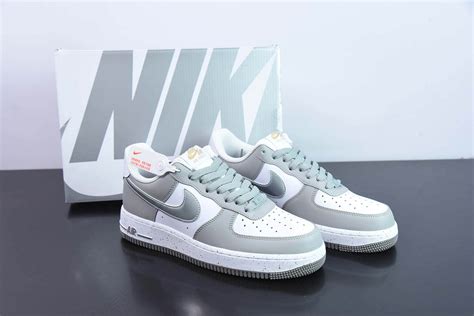 耐克nike Air Force 1 Low 07 “灰银泼墨”空军一号低帮休闲板鞋纯原版本 货号：mk5639 889 莆田纯原鞋社区