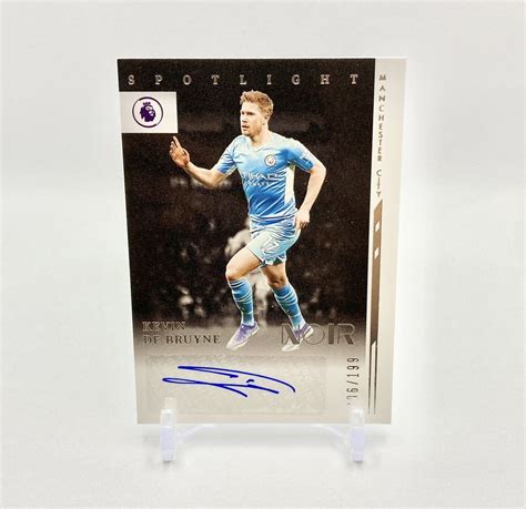 【目立った傷や汚れなし】ケビン・デ・ブライネ 2021 22 Panini Chronicles Soccer Noir Kevin De