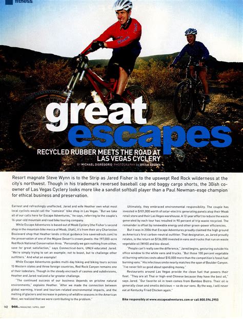 Great Escapes Michael Digregorio