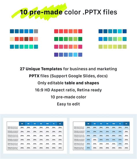 Gantt Chart Google Slides Gantt Charts And Project Timelines For