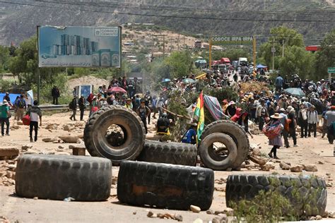 Tensión En Bolivia Evo Morales Inicia Bloqueos Y Marcha A La Paz Pese