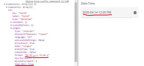 Question Or Maybe Bug Calendar Widget Configuration Not Applying · Issue 522 · Formio