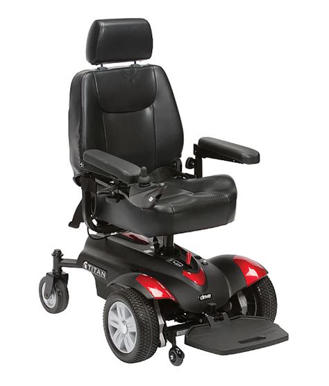 Drive Medical Titan Axs Mid Wheel Drive Electric Wheelchair