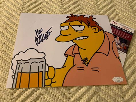 Dan Castellaneta Signed 8 X 10 Photo Barney Simpsons Jsa Authenticated