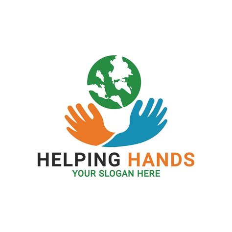 Helping Hands Logo Design Png