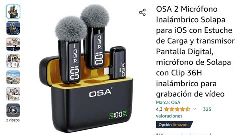 Bluetooth Microphone For Insta360 X3 R Insta360