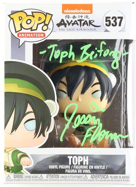 Jessie Flower Signed Avatar The Last Airbender 537 Toph Funko Pop