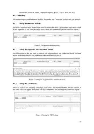 Prototyping Nlp Non Word Detection System For Dinka Using Dictionary