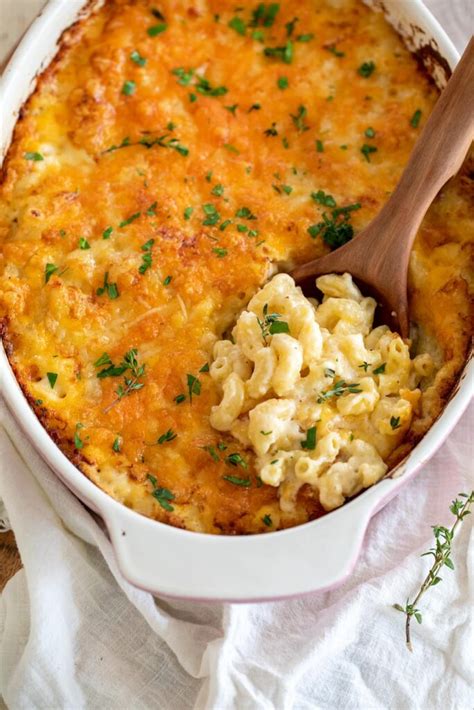 Creamy Homemade Baked Macaroni And Cheese • Freutcake