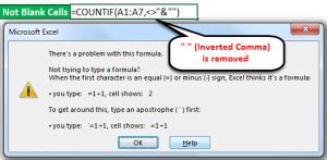 COUNTIF Not Blank In Excel Formula Example How To Use