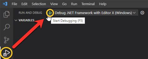 How To Debugging A C Test Step With VS Code Using The EditorX Community Edition Technical